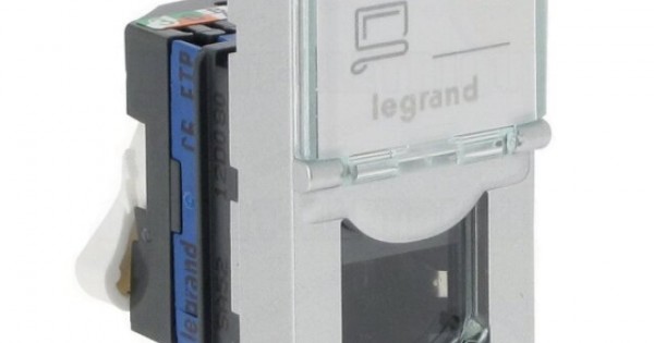 RJ45 lizdas Mosaic UTP 6 Legrand 076561 (baltas) | vssistemos.lt